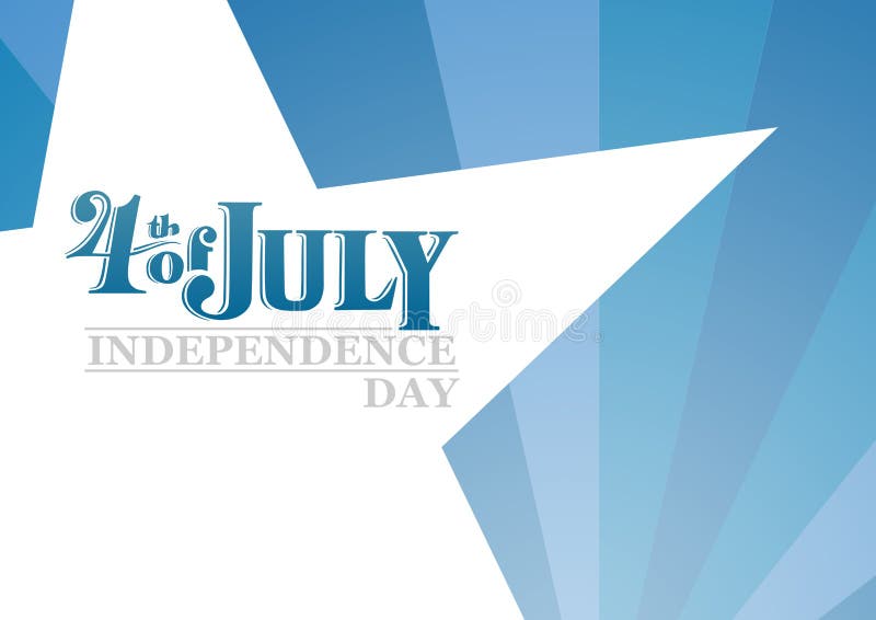 4th of July design stock illustration. Illustration of stars - 94936154