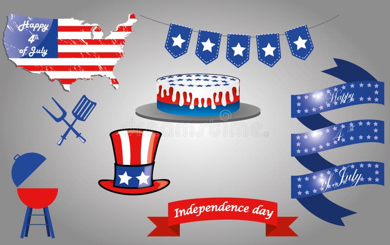 4th of July stock illustration. Illustration of national - 41594055