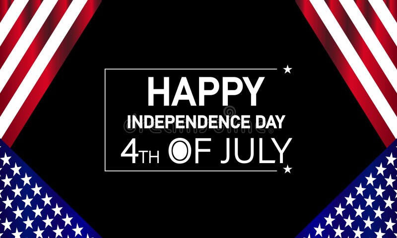 4th of July Text Design Ideas for a Stylish Celebration Stock Vector ...