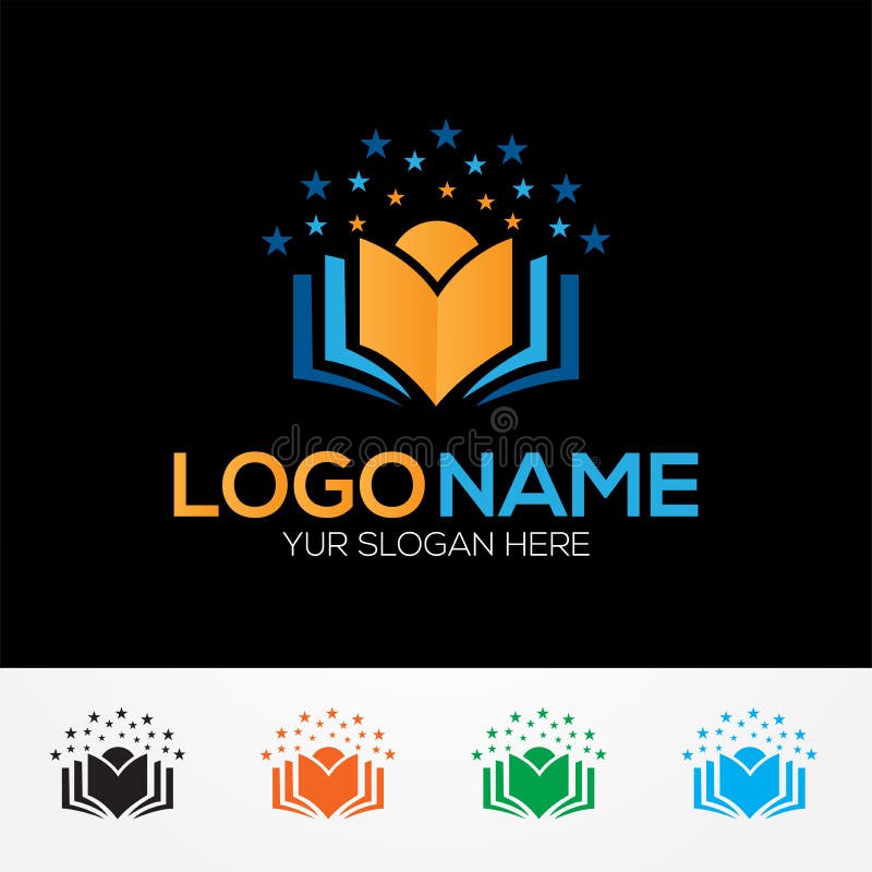 Book Company Logo Design stock vector. Illustration of logo - 143185000