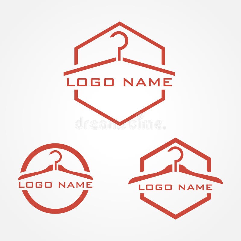 Textile Company Logo Design Template Stock Vector - Illustration of ...