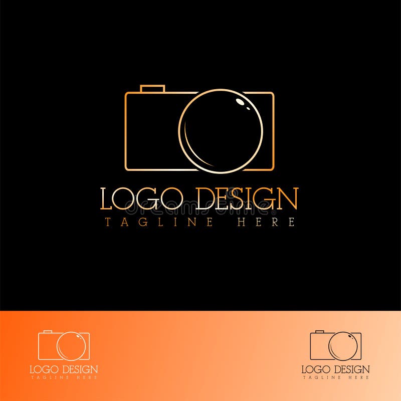 Camera Lance Logo Design stock vector. Illustration of modern - 143187140