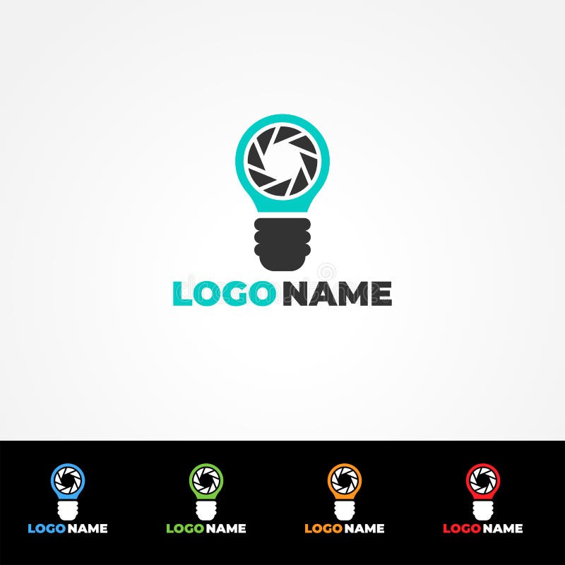 Camera Lance Logo Design stock vector. Illustration of shape - 143184528