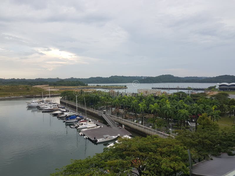 11th Nov 2016 the Jen Puteri Harbour Hotel Stock Image - Image of dock ...