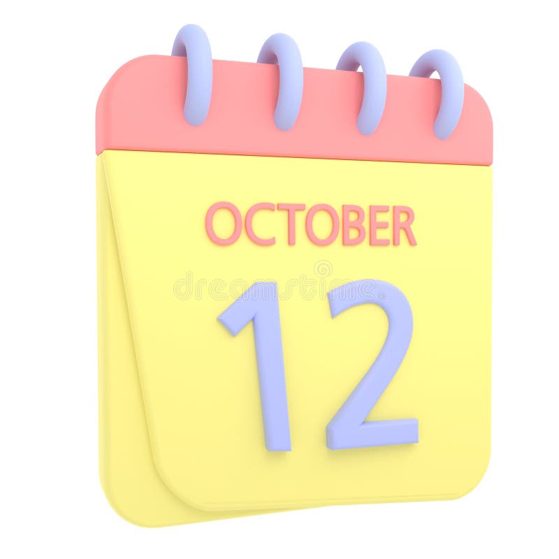 October 12th Stock Illustrations – 370 October 12th Stock Illustrations ...