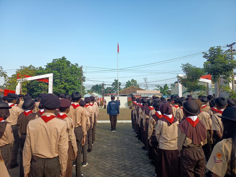 The 64th Scout Day Ceremony. Editorial Image - Image of students, scout ...