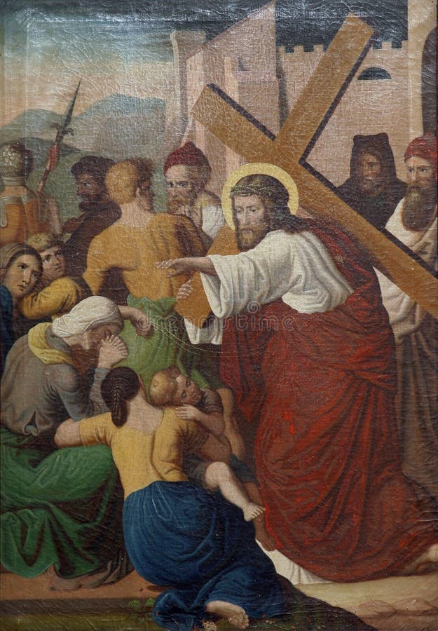 8th Stations of the Cross editorial stock photo. Image of church - 85342958