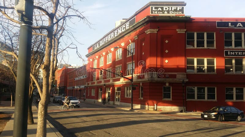 DOWNTOWN RICHMOND INDIANA editorial photography. Image of simple - 85875797