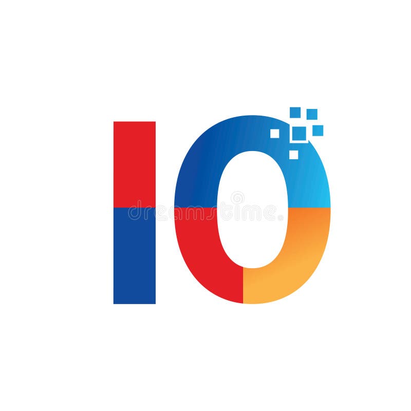 10th Year Anniversary Celebration Logo Design Stock Vector ...