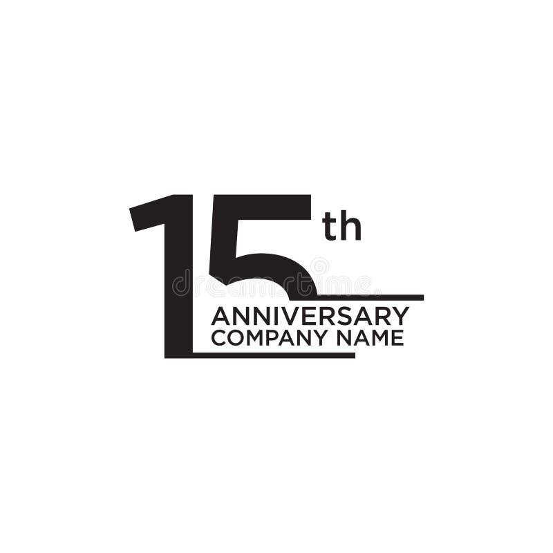 15th Anniversary Stock Illustrations – 1,280 15th Anniversary Stock ...