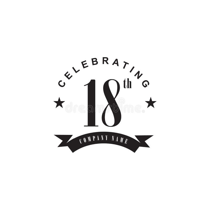 Eighteenth Birthday Party Background Template Stock Illustrations – 32 ...