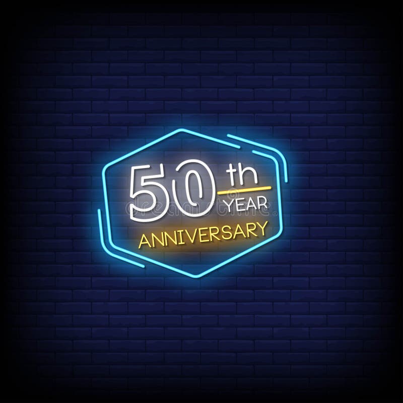 50th Birthday Neon Stock Illustrations – 37 50th Birthday Neon Stock ...