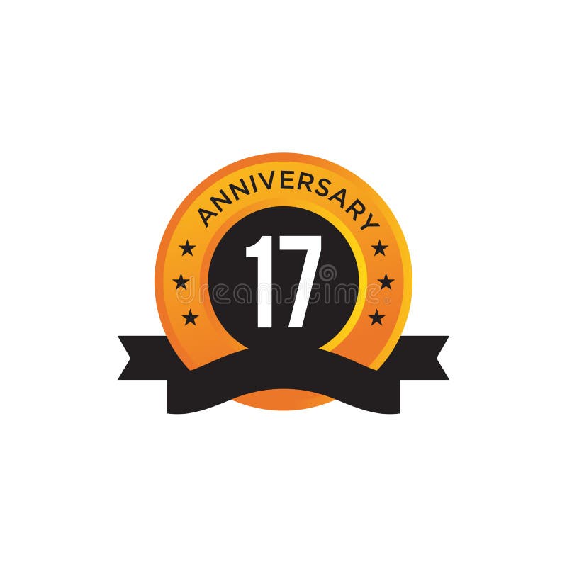 17th Anniversary Logo Stock Illustrations – 459 17th Anniversary Logo ...