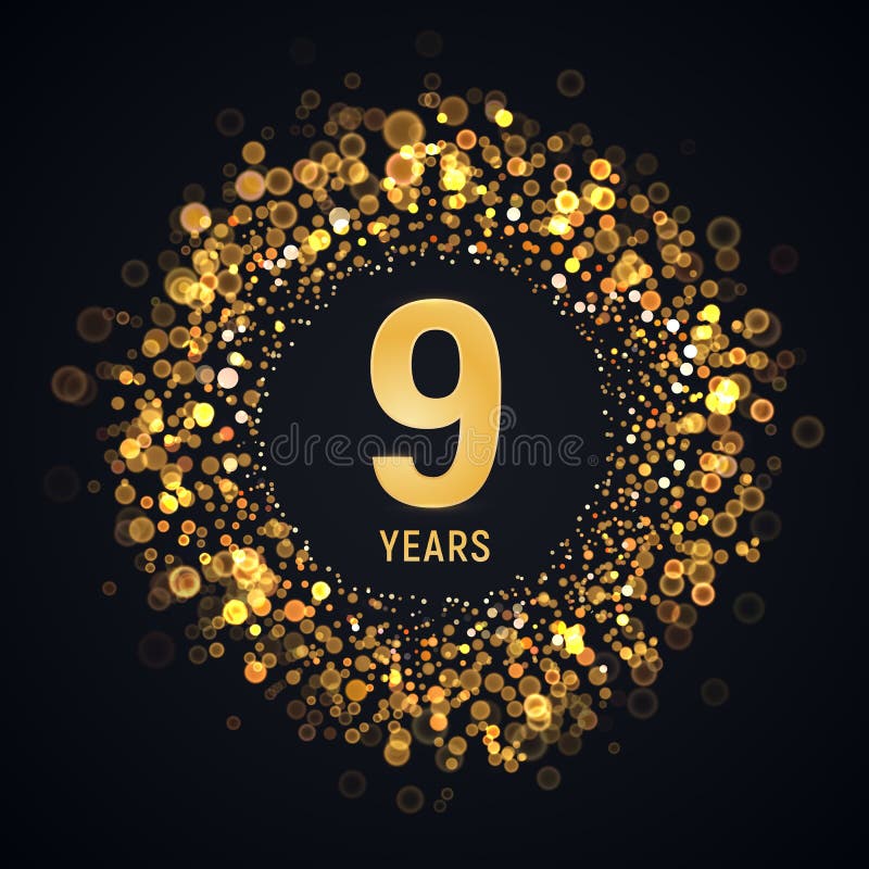 9 Nine Years Anniversary Stock Illustrations – 357 9 Nine Years ...
