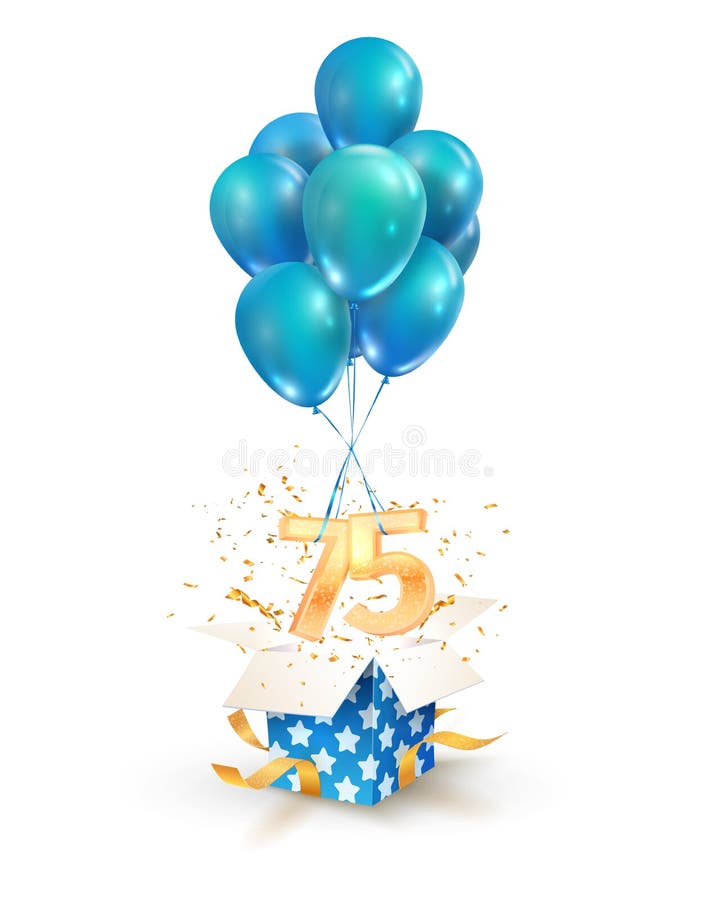 75th Birthday Stock Illustrations – 2,107 75th Birthday Stock ...