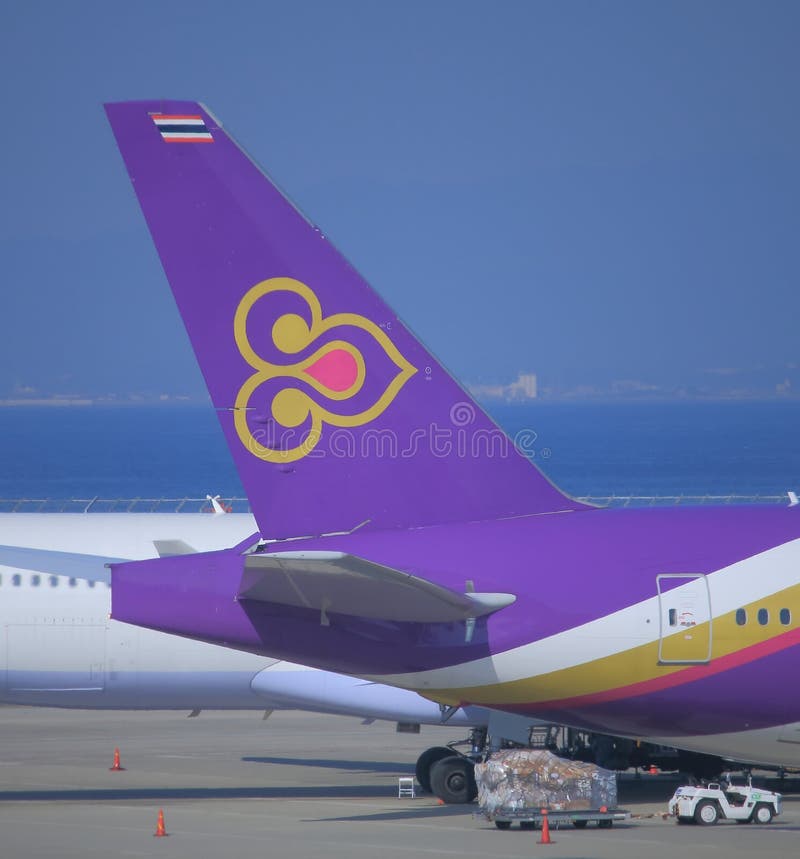 Thai Airways editorial photography. Image of famous, airplane - 45321432