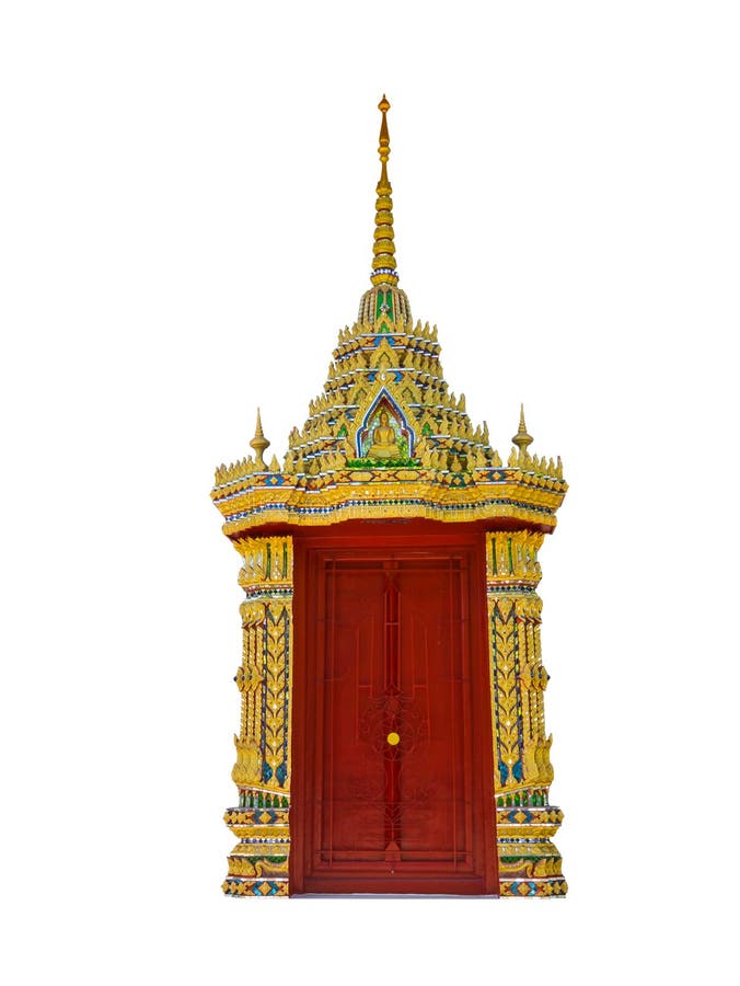 Thai Arched Windows ( with Clipping Path) Stock Image - Image of inlaid ...