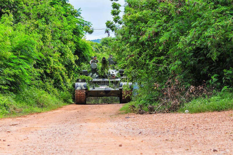 Thai army field training editorial photo. Image of sattahip - 43311761