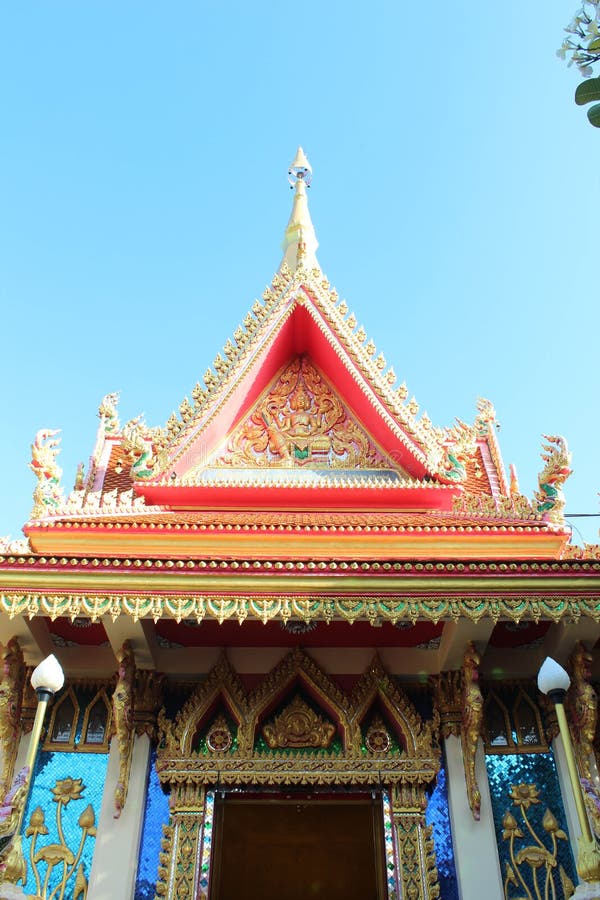Thai art buildings stock photo. Image of giant, temple - 94561050