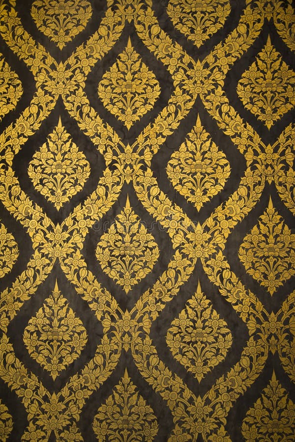 Thai Art Pattern stock illustration. Illustration of temple - 64678109