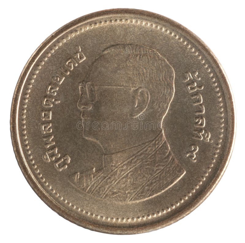Thailand coin stock image. Image of currency, payment - 49956669