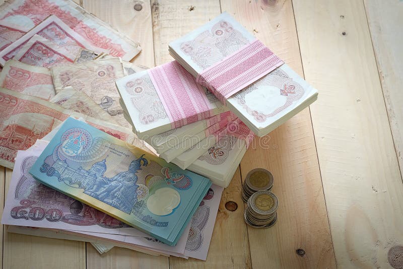 Thai Baht Money stock photo. Image of lending, thailand - 59880246