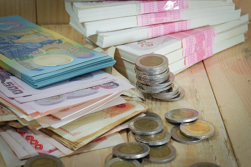 Thai Baht Money stock image. Image of pledge, bank, payment - 59880287