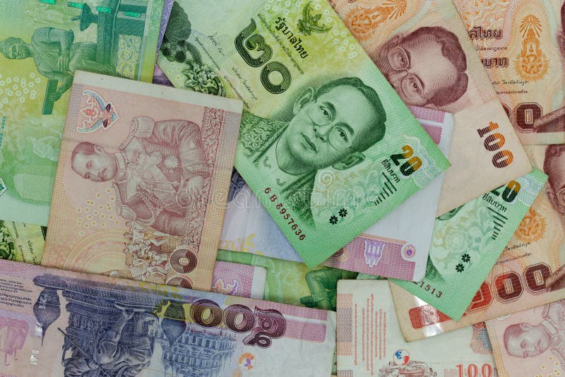 Thai baht note stock photo. Image of payment, baht, thailand - 17243204