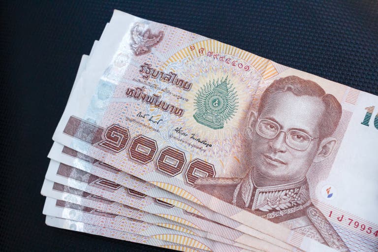 Thai bank notes stock photo. Image of money, note, exchange - 27719802