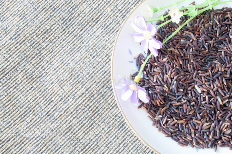 Thai Berry rice stock image. Image of macro, cuisine - 53986579