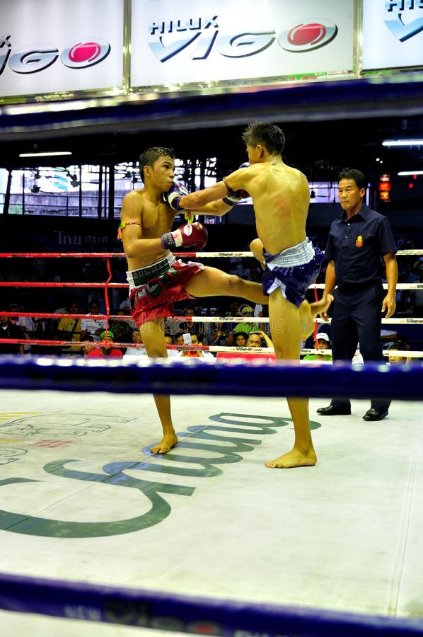 Thai Boxing editorial stock photo. Image of combat, game - 25141098