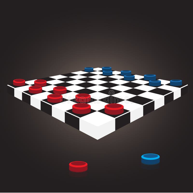 Thai checkers board stock vector. Illustration of chessboard - 54583517