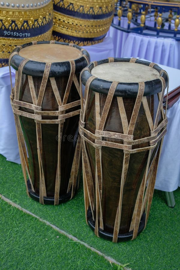 Thai Circular Drums stock image. Image of gold, musical - 102972535