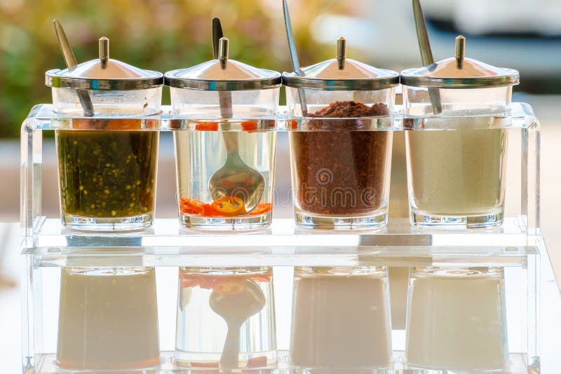 Thai condiments stock image. Image of mixed, nutrition - 54882195