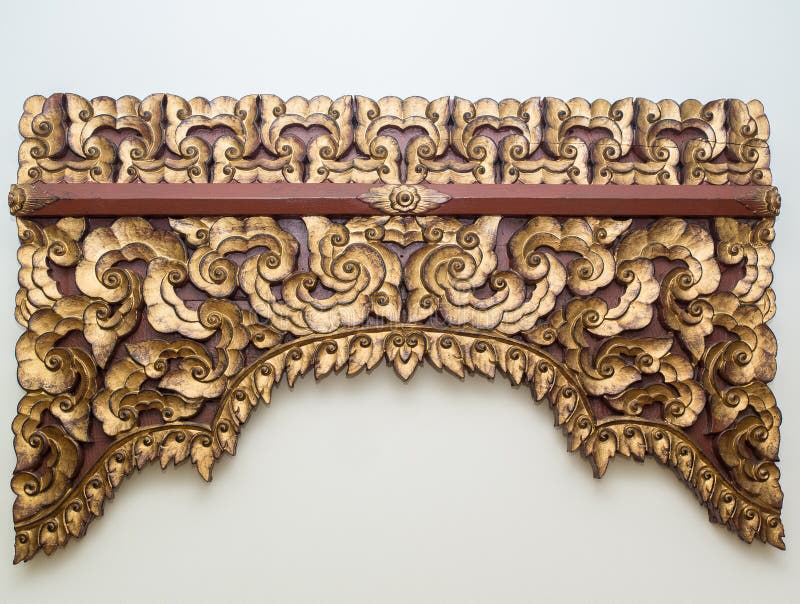 Thai Craft stock photo. Image of wall, house, craft, nature - 27771162