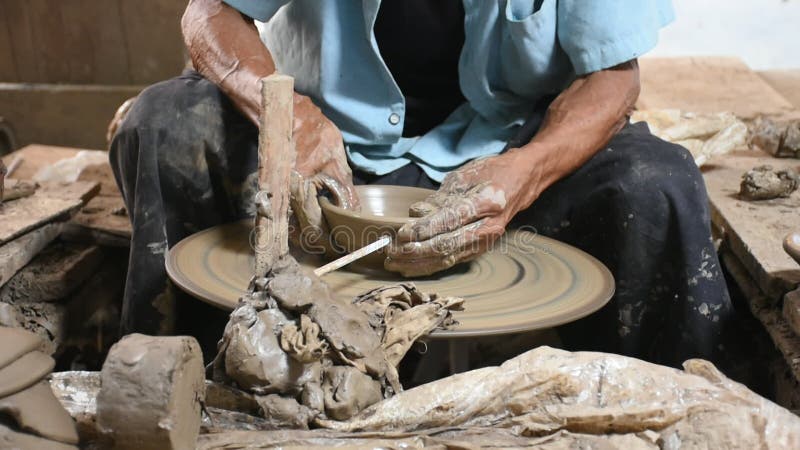 Thai Craftsmanship Sculpture Handmade Pottery Handicraft Earthenware in ...