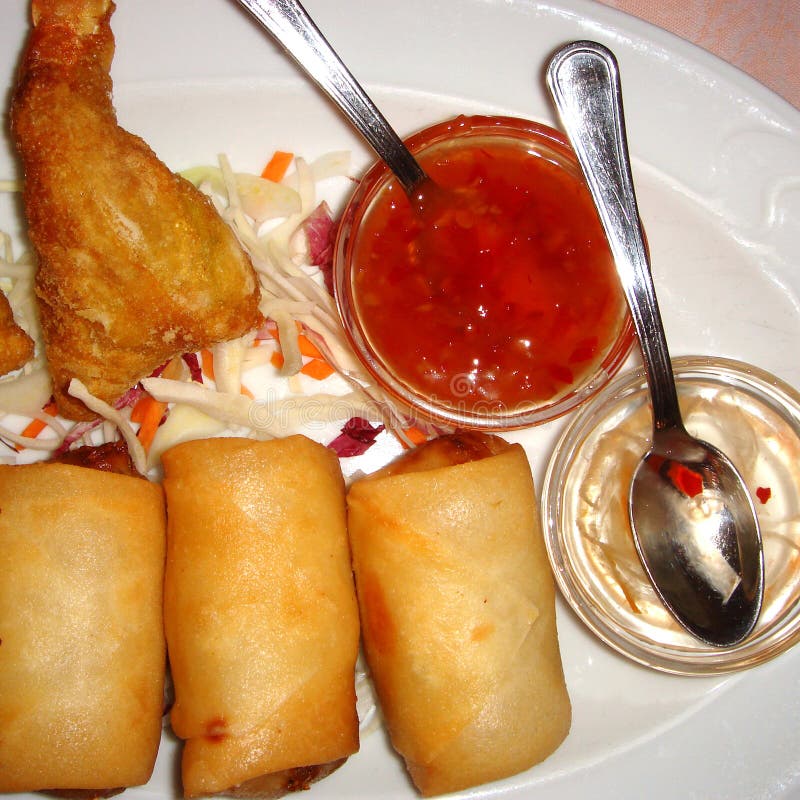 Asian Starters stock photo. Image of appetiser, asian - 35256452