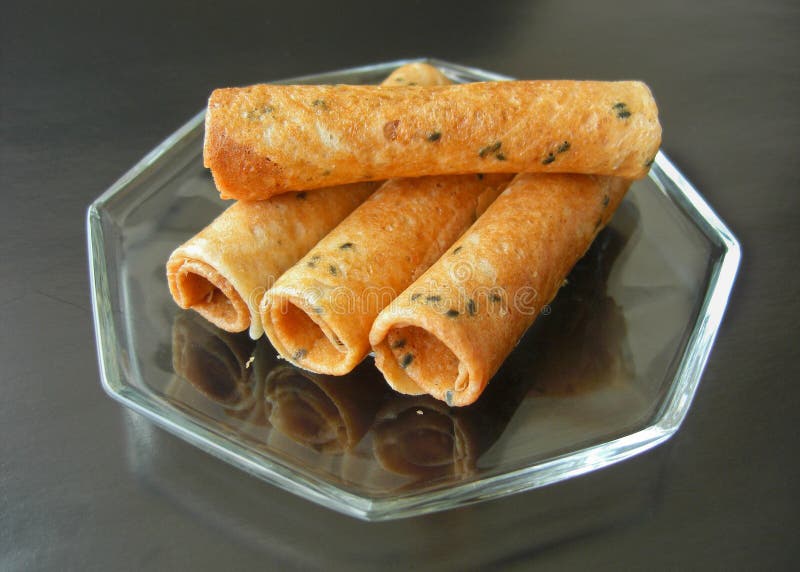 Thai Dessert Called Thong Muan Stock Image - Image of pastry, healthy ...