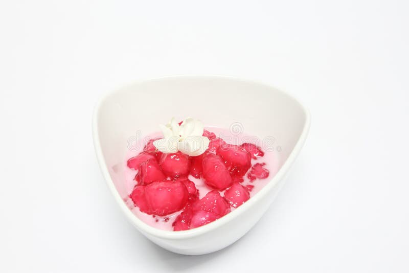 Thai dessert stock photo. Image of ruby, eating, multi - 31708718