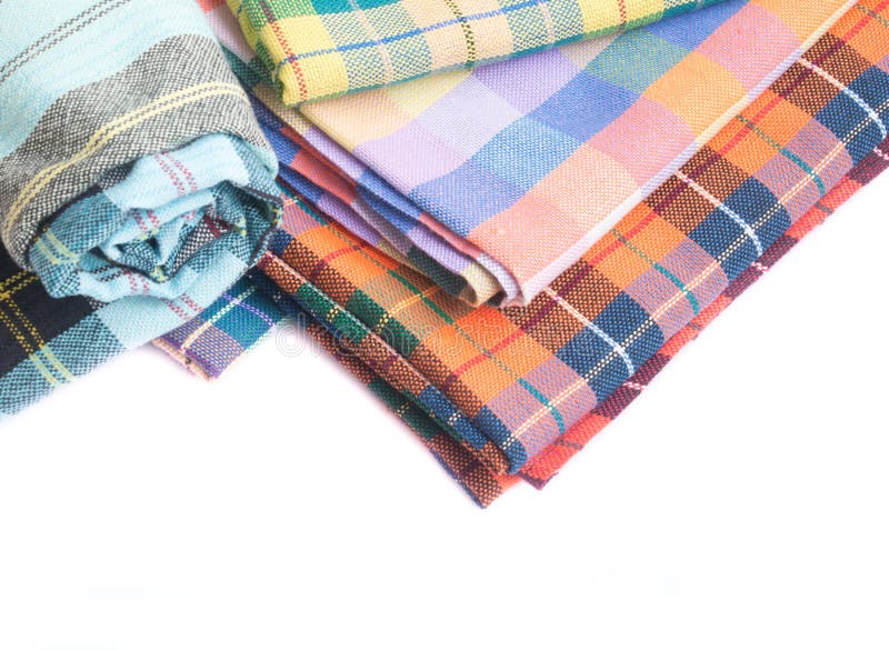 Thai Fabric,loincloth Handmade Thai Style Stock Photo - Image of ...