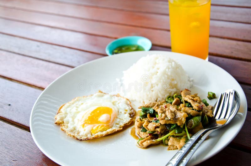 Thai fast food is lunch stock image. Image of spice, food - 32673287