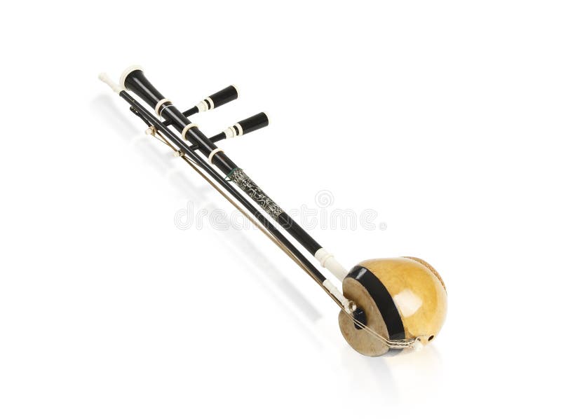 Thai Fiddle Bass Sounded Stringed Stock Photo - Image of entertainment ...