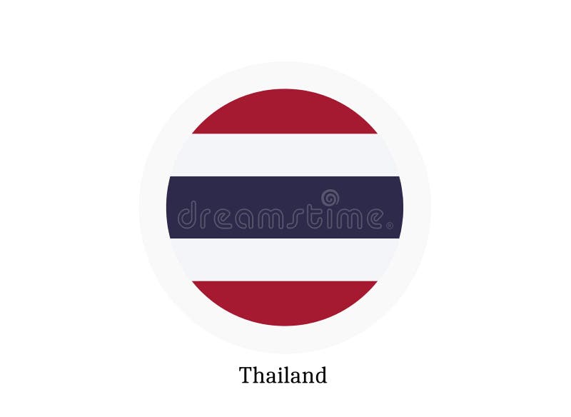 The Thai Flag is a Rectangular Flag. Use the Main Colors in the 3 ...