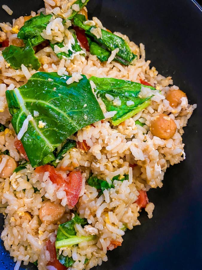 Thai Food Fried Rice in Plate Stock Image - Image of nutrition, cooking ...