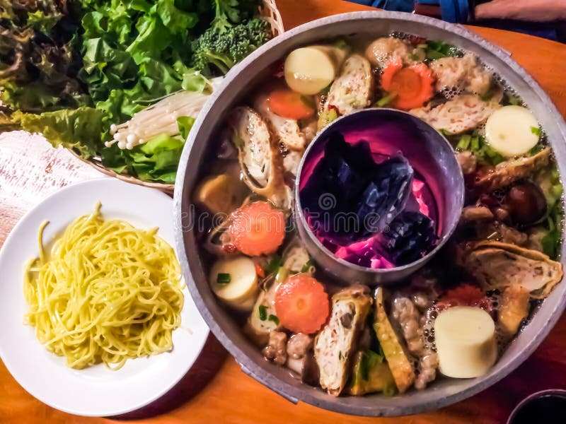Thai food or hot pot stock photo. Image of vegetable - 64064882