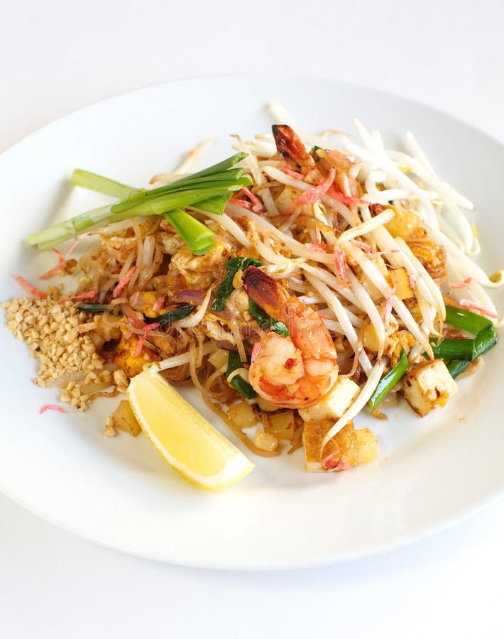 Thai food Pad thai stock image. Image of delicious, noodle - 29020509