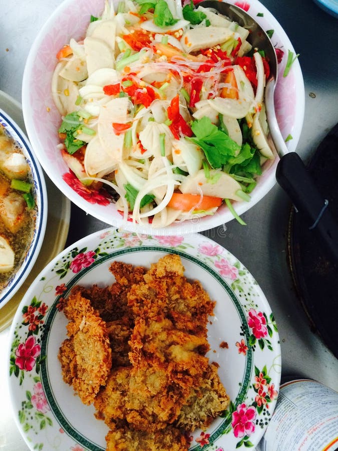 Thai foods stock photo. Image of traditional, thai, eating - 59960156