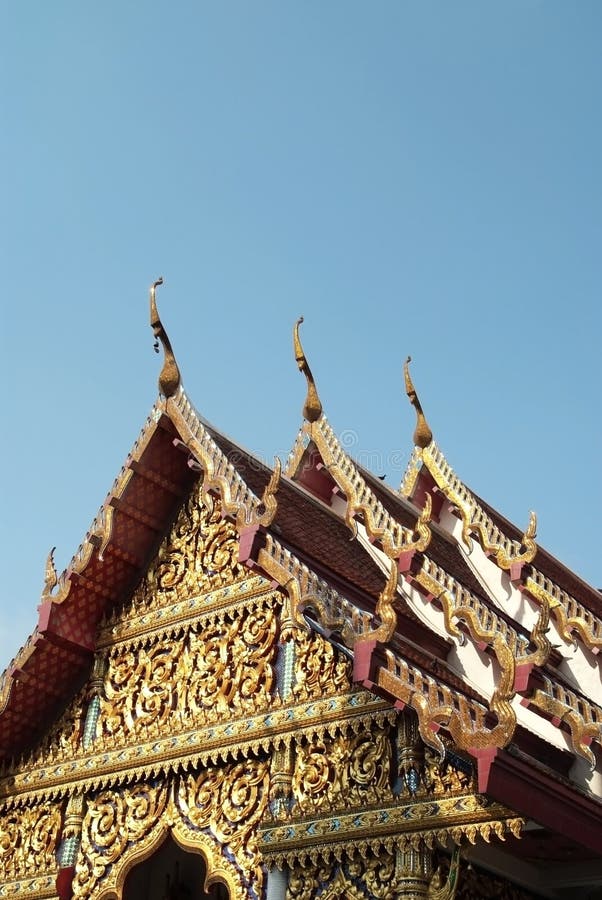 Thai gable 2 stock photo. Image of antique, church, ancient - 45070146