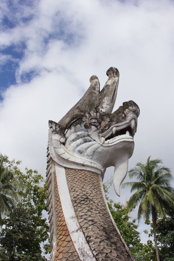 Thai giant snake stock photo. Image of design, colorful - 59762202