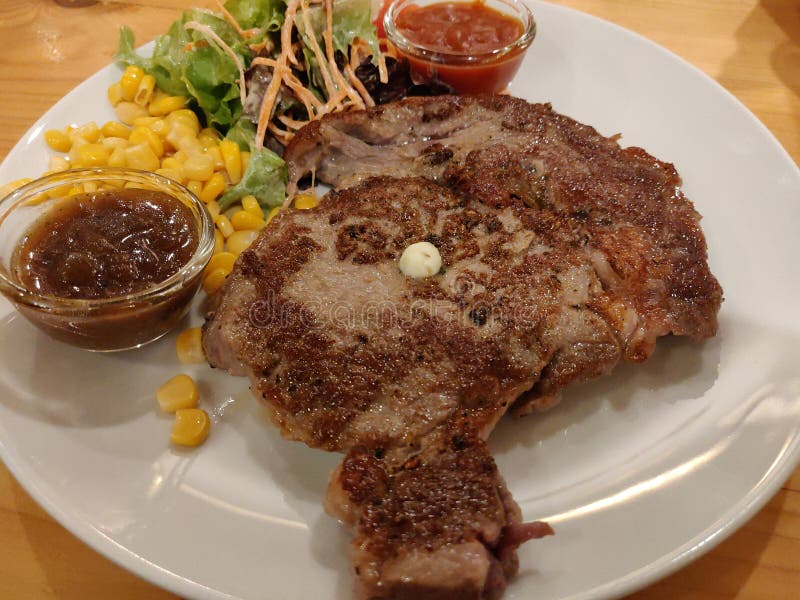 Thai Good Quality Beef Steak Stock Image - Image of delicious, grilled ...